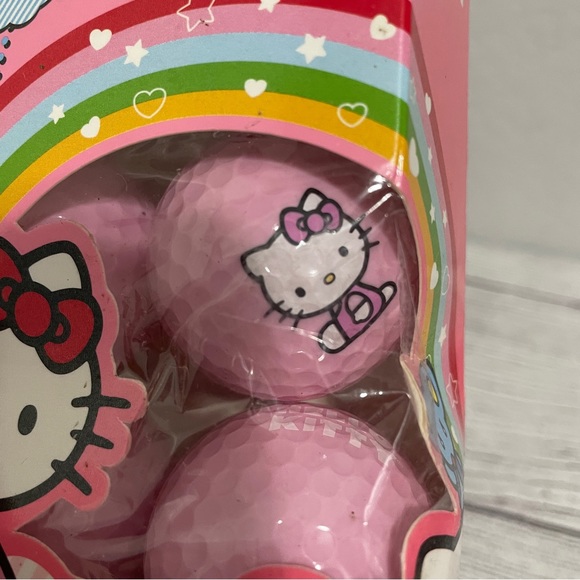 Sanrio | Games | Hello Kitty Sanrio Golf Balls Soft Pink 6 Count Girls ...